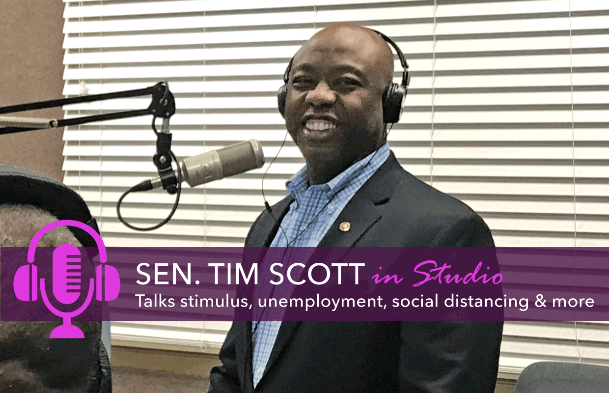 Tim Scott Talks Stimulus & Social Distancing w Stephen St. James | 99.3 ...